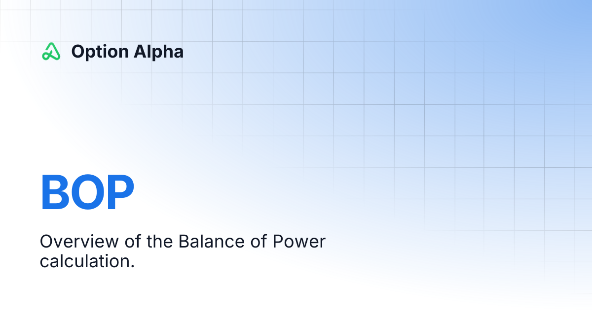 BOP | Option Alpha